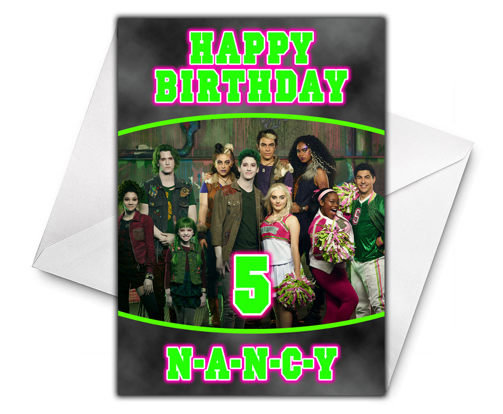 Zombie Birthday Greetings Happy Birthday Zombie Greeting Card